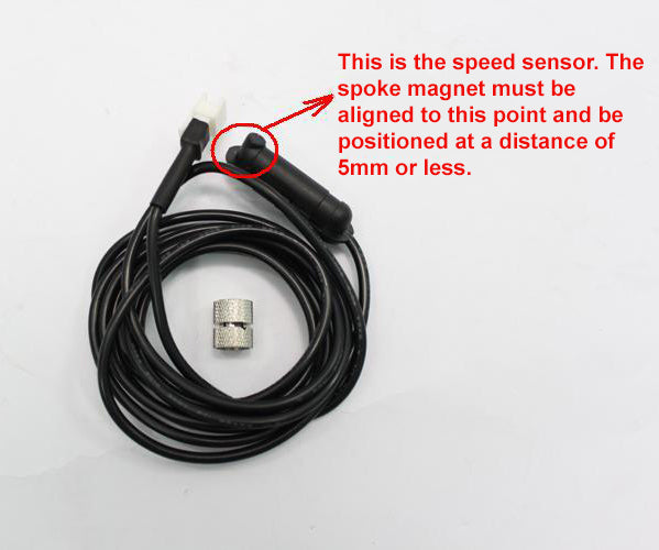 Electric Bike Hall Effect Wheel Speed Sensor Pickup Ebike 3-Pin – The ...